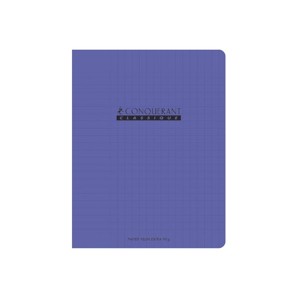 CAHIER POLYPRO VIOLET 90G 60 PAGES SÉYÈS 17X22 - boutiquescolaire.com